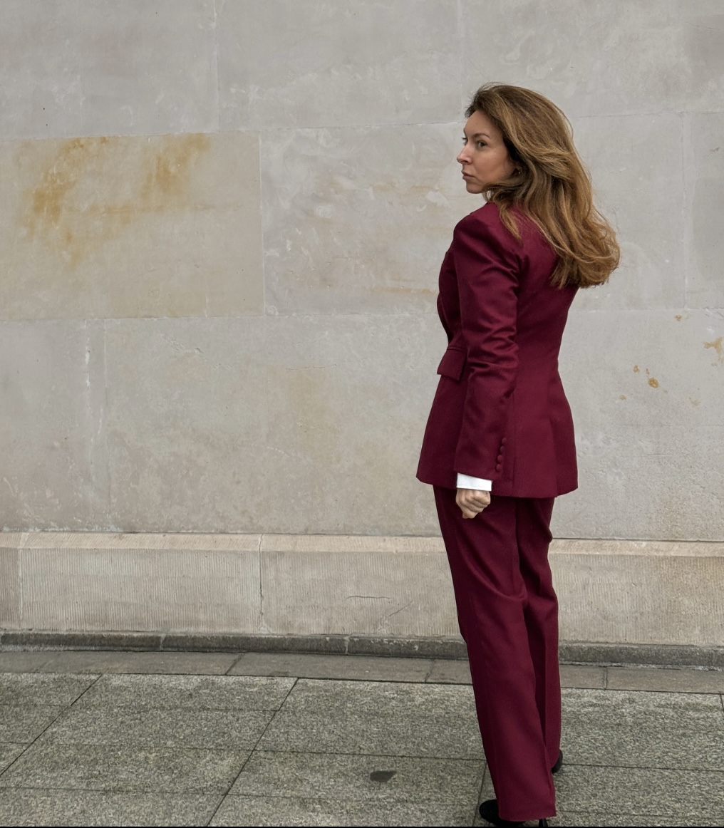 THAIS BURGUND SUIT - Mint Label
